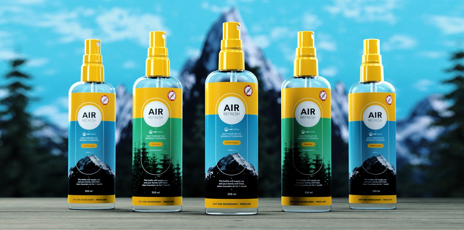 Goodbye air fresheners - hello fresh air!