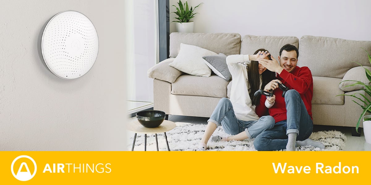 Airthings Wave Radon | Smart radon detector