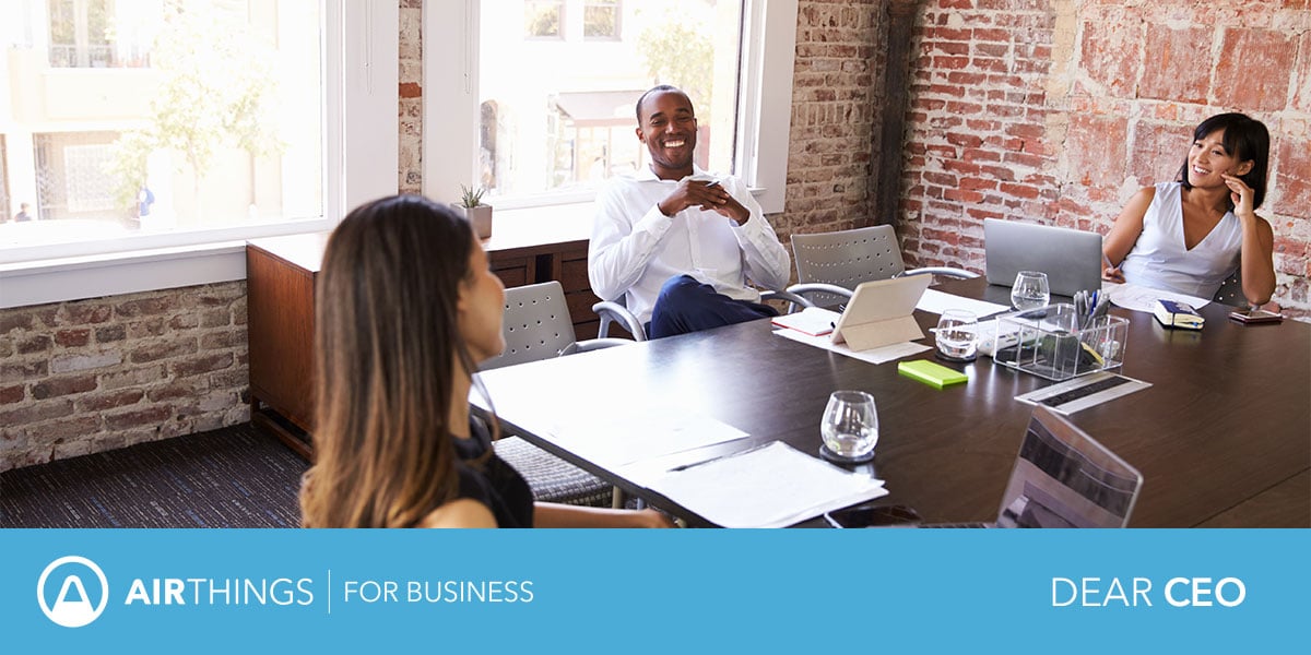 Dear CEO | It's time to start monitoring air quality in your office